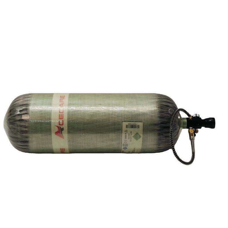12L CE Carbon Fiber Tank — 300Bar / High Pressure for PCP